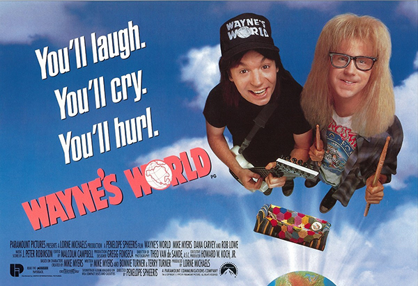 Wayne's World on screen tonight at Kew Gardens as The Beach BIA's ...